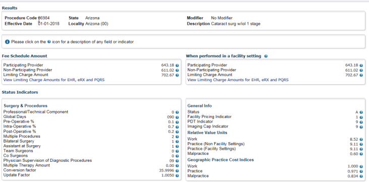 IHSVA Physician's Fee Schedule Search and Downloads Instructions