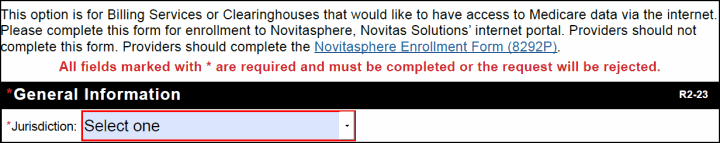Tutorial: Completing the EDI Third Party Novitasphere Portal Enrollment form (8291P)