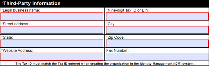 Tutorial: Completing the EDI Third Party Novitasphere Portal Enrollment form (8291P)