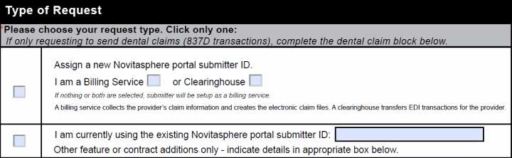 Tutorial: Completing the EDI Third Party Novitasphere Portal Enrollment form (8291P)