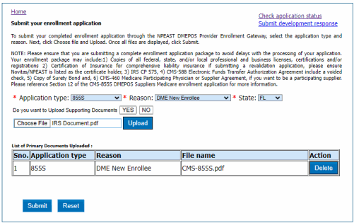 Provider Enrollment Gateway - User Guide