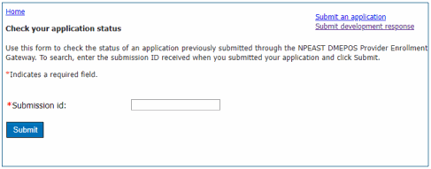 Provider Enrollment Gateway - User Guide
