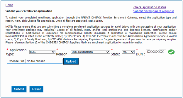 Provider Enrollment Gateway - User Guide