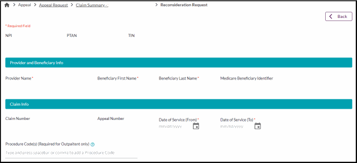 Novitasphere User Guide Section 6 - Appeals