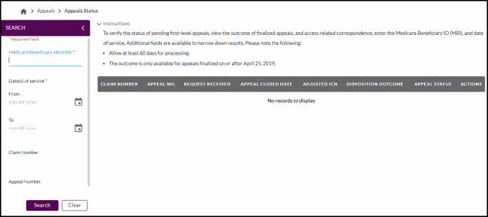 Novitasphere User Guide Section 6 - Appeals