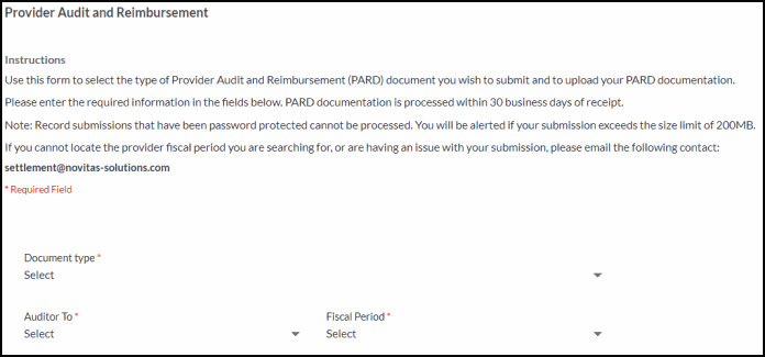 Novitasphere User Guide Section 8 - Submit Documents