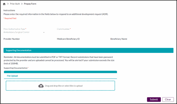 Novitasphere User Guide Section 9 - Prior auth
