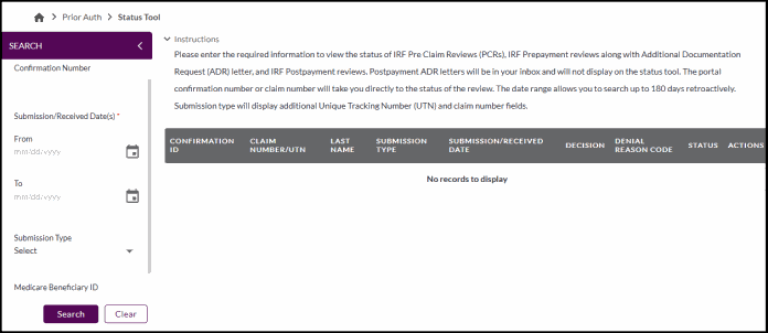 Novitasphere User Guide Section 9 - Prior auth