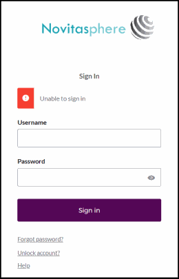 Novitasphere User Guide Section 13 - Troubleshooting
