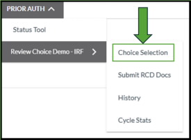 Inpatient Rehabilitation Facility Review Choice Demonstration (IRF RCD ...