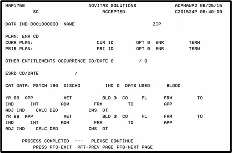 FISS Chapter 2 Beneficiary CWF