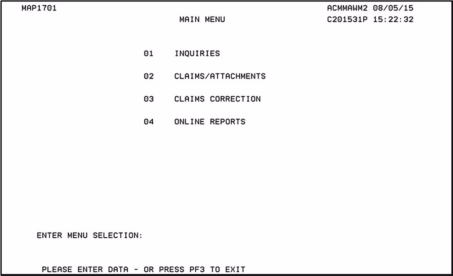 FISS Chapter 3 Claims