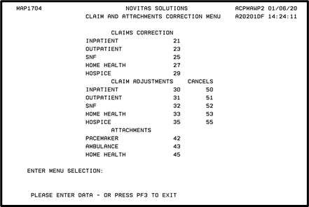 FISS Chapter 3 Claims