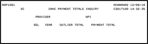 FISS Chapter 4 Inquiry menu