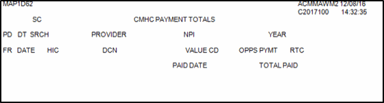 FISS Chapter 4 Inquiry menu