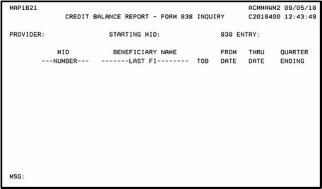 FISS Chapter 5 Online reports