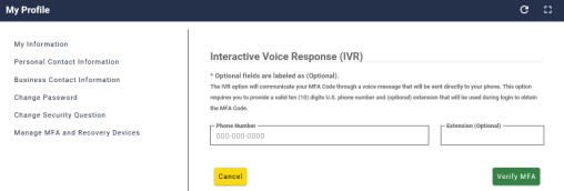 Registering a multi-factor authentication (MFA) device