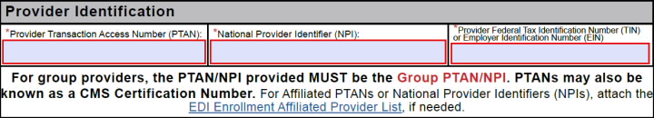 Instructions for Completing the EDI Novitasphere Portal Enrollment Form ...