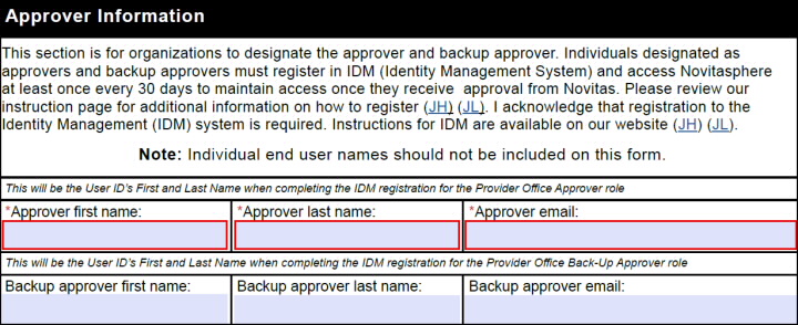 Instructions for Completing the EDI Novitasphere Portal Enrollment Form 8292P
