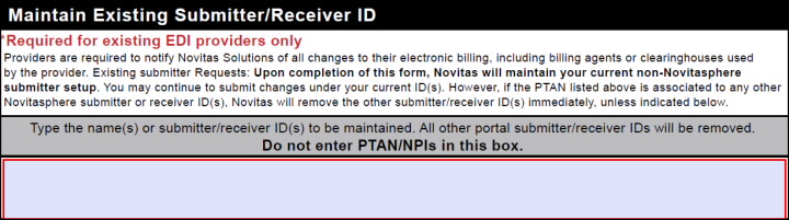 Instructions for Completing the EDI Novitasphere Portal Enrollment Form 8292P